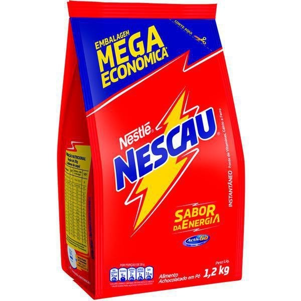 Achocolatado em Pó Nescau pacote com 1,2kg | Shopee Brasil