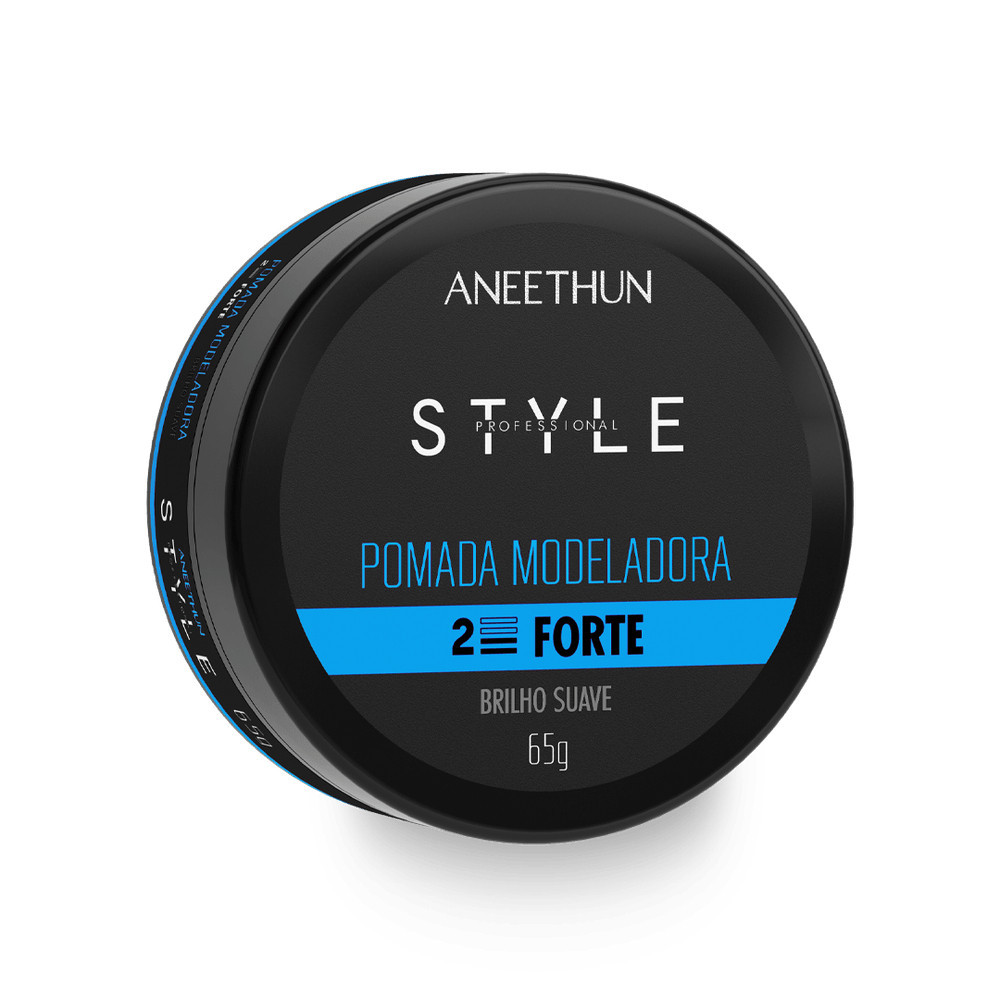 Pomada MODELADORA Style Aneethun 65g Fixação 2 + Mimo Especial da Loja ...