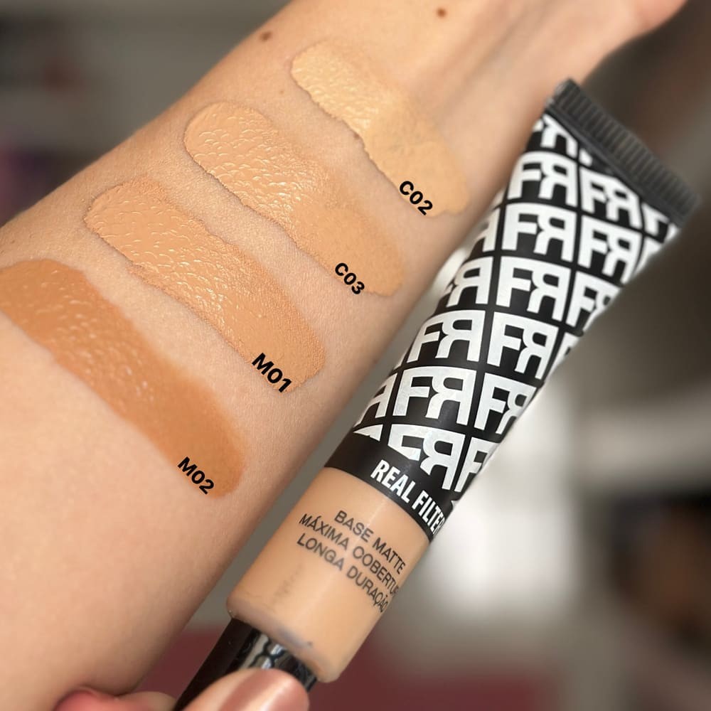Base Matte Real Filter - Fran Ehlke | Shopee Brasil