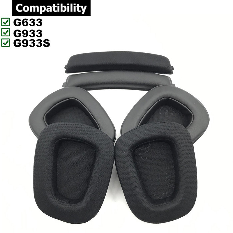 Logitech Almofada Para Fone De Ouvido G933 G933S G633s G633 Esponja | Shopee Brasil