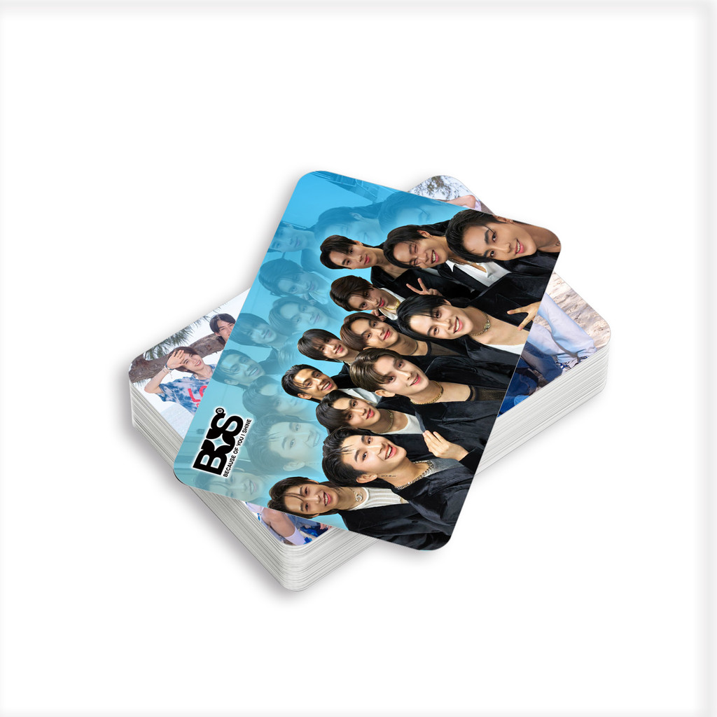 30-124pcs BUS Photocards Because of You I Shine Laser Hologram Lomo ...