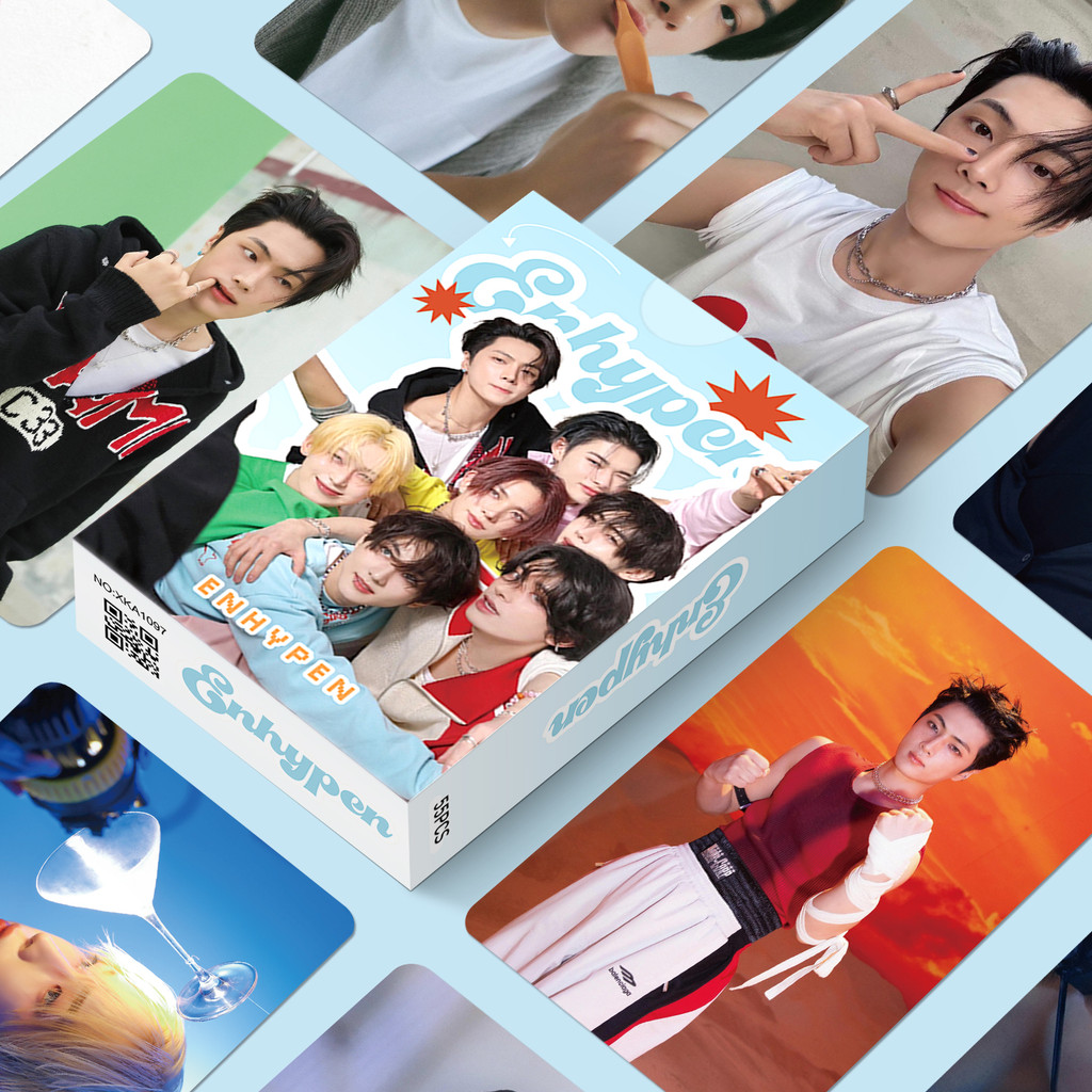 50-124pcs EN Holographic Postcards ROMANCE UNTOLD MEMORABILIA HEESEUNG ...