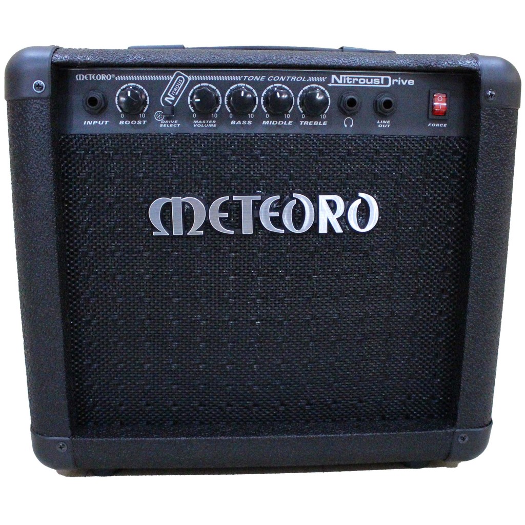 Cubo Amplificador de Guitarra Meteoro Nitrous Drive 15 - 15W | Shopee Brasil