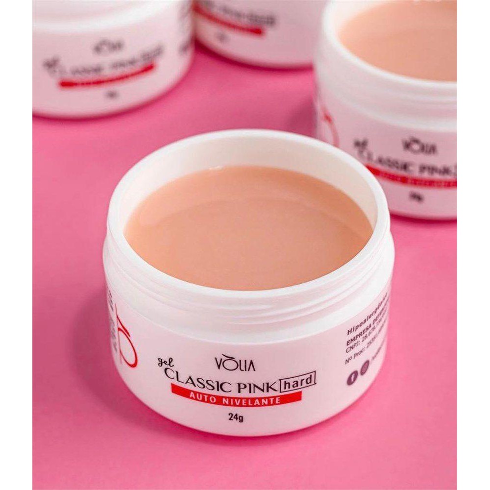 Volia Gel 24g - Classic Pink Hard | Shopee Brasil
