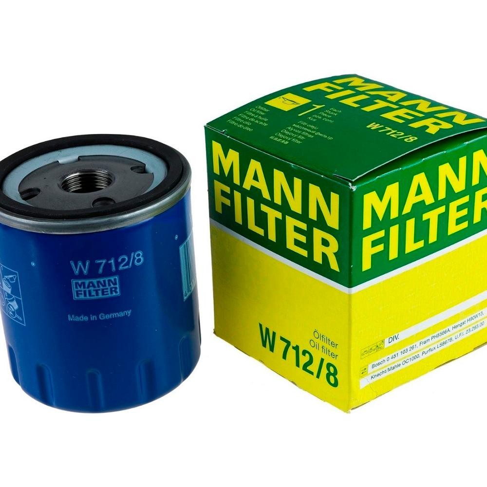 Filtro de Óleo 806 1994 a 2002 Mann-Filter W 712/8 | Shopee Brasil
