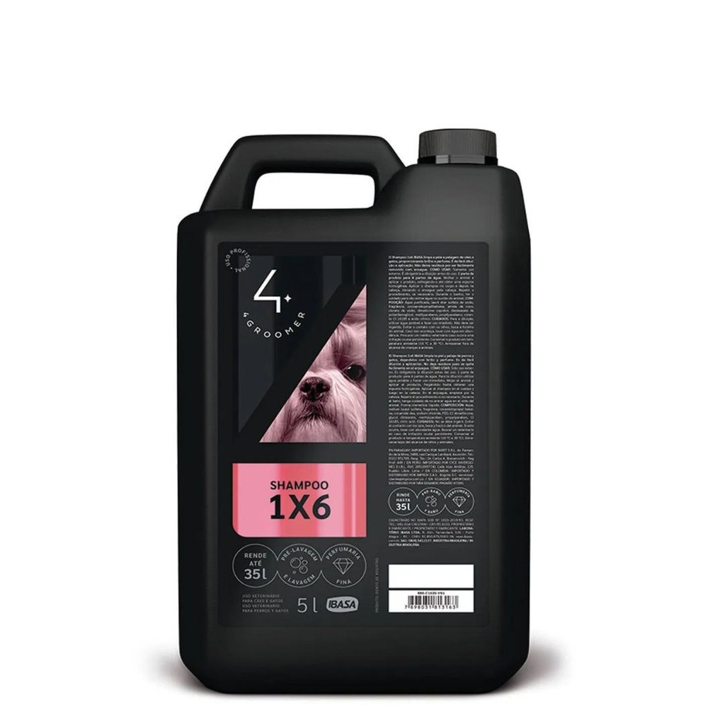 Shampoo Ibasa 1x6 Concentrado Cães E Gatos - Ibasa | Shopee Brasil