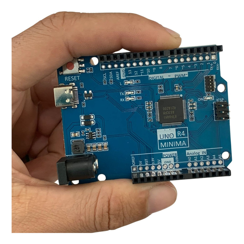 Placa Uno R4 Minima Compatível Arduino Com Entrada Usb-c | Shopee Brasil