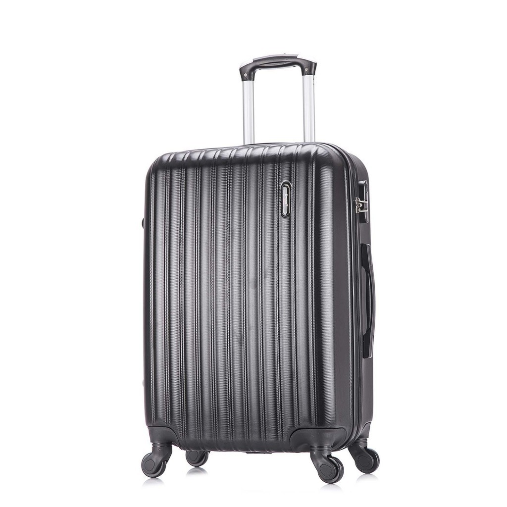 Mala média 23kg Londres 4 Rodas 360 Swiss Move Preta | Shopee Brasil