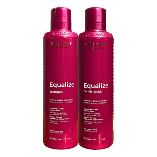 Prohall Equalize Neutraliza Estabiliza Controla Protege Kit | Shopee Brasil