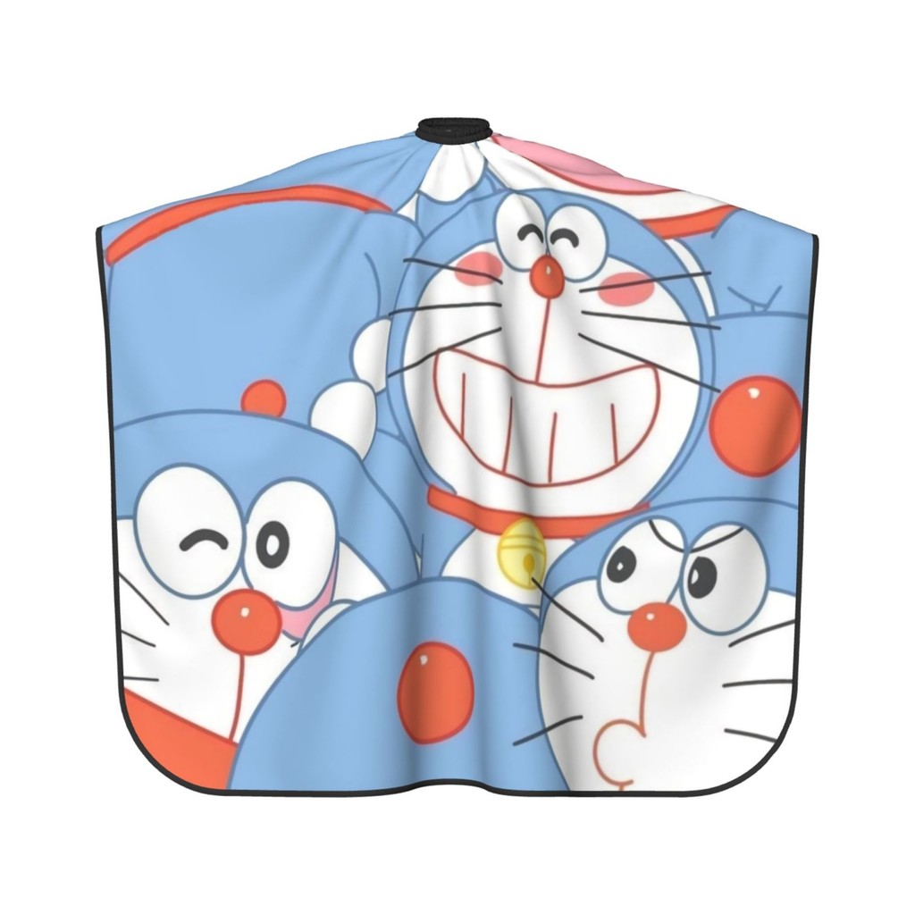 Doraemon Barber Cape Professional Salon Hair Cutting Fechamento ...