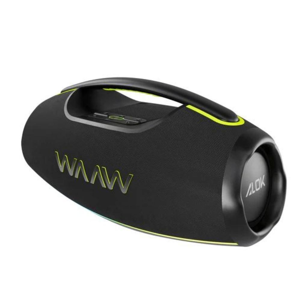 Caixa de Som Bluetooth Portatil Potente Amplificada Waaw By Alok ...
