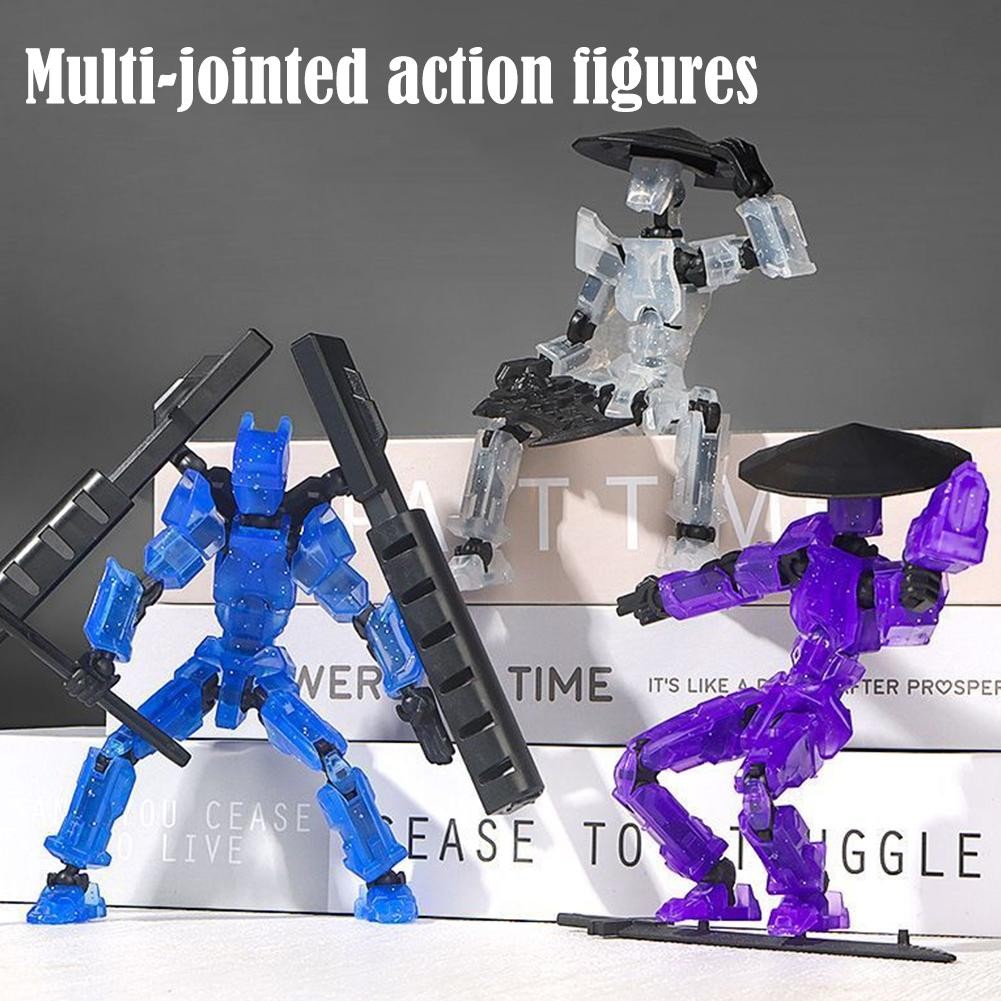 Apresentando A Boneca Articulada Impressa Em 3d , Terceira Geração De ...