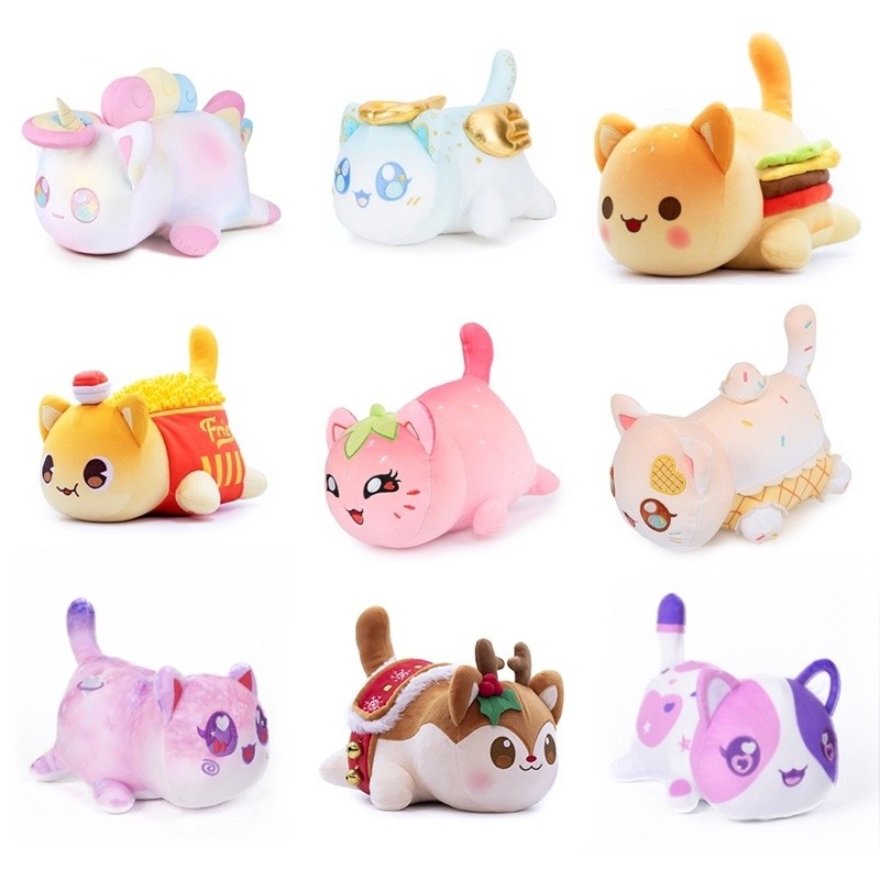 Aphmau Meow Meows Plush Doll Aphmau Plush Toy Pillow French Fries ...