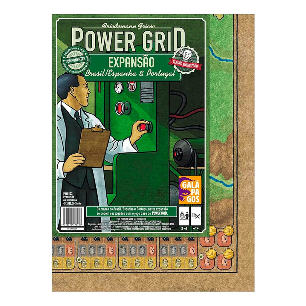 Expansão Do Jogo Power Grid - Br, Esp, Pt. | Shopee Brasil