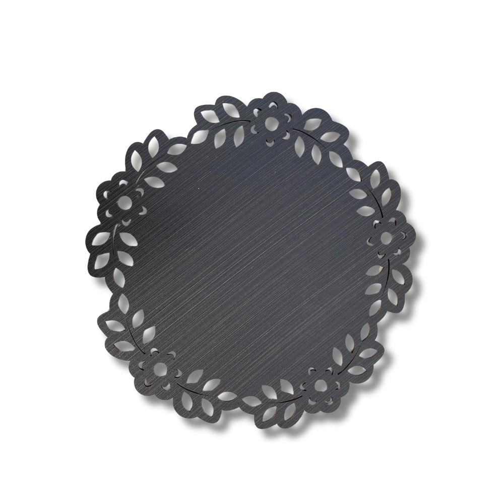 Kit 6 Suplat Sousplat Soupla Supla Redondo Mdf Mesa Posta Pratos Jogo ...