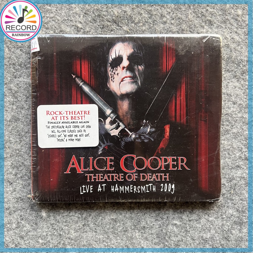 Alice Cooper Theatre Of Death Original CD Album [Lacrado] Brand New ...