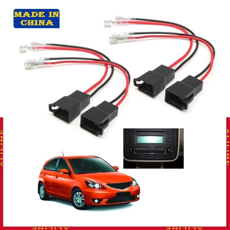 4Pcs Car Wire Harness Adapter Connector for | Shopee Brasil