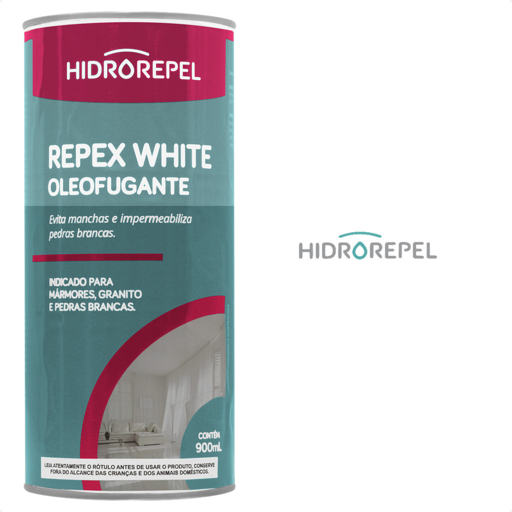 Repex White Oleofugante Impermeabilizante 900ml Hidrorepel | Shopee Brasil