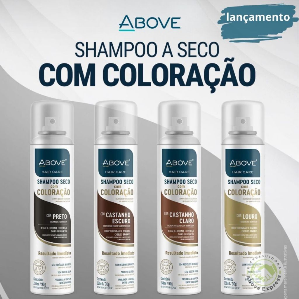 Shampoo A Seco C/ Coloração 150ml - Above | Shopee Brasil