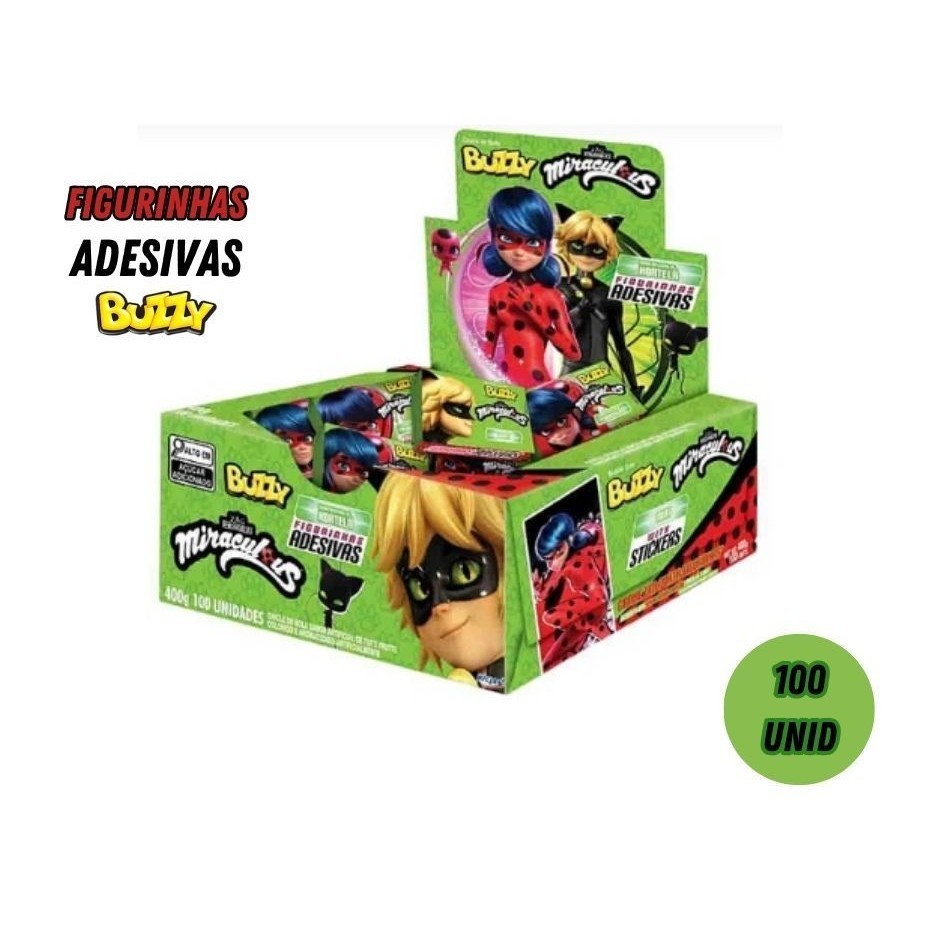CHICLETE BUZZY MIRACULOUS HORTELA 360G | Shopee Brasil