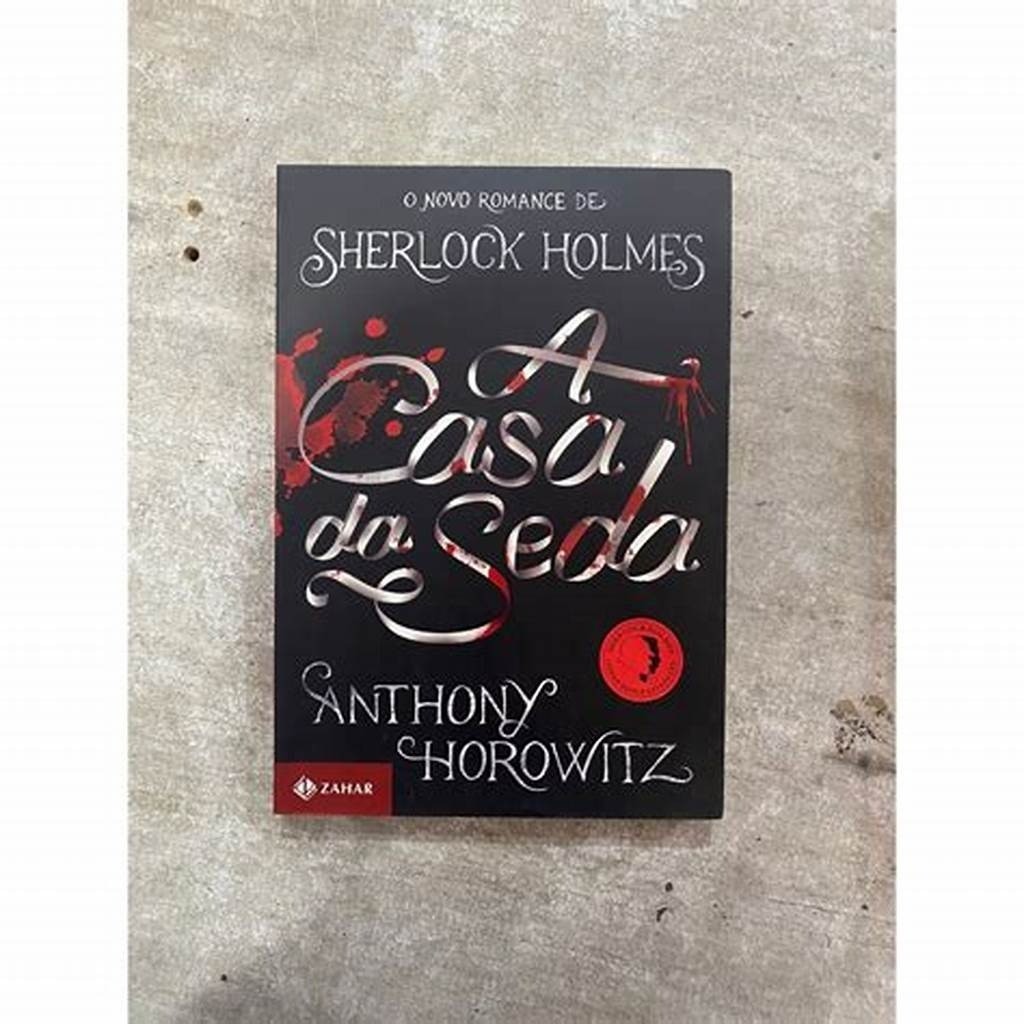 A Casa de Seda autor Anthony Horowitz | Shopee Brasil