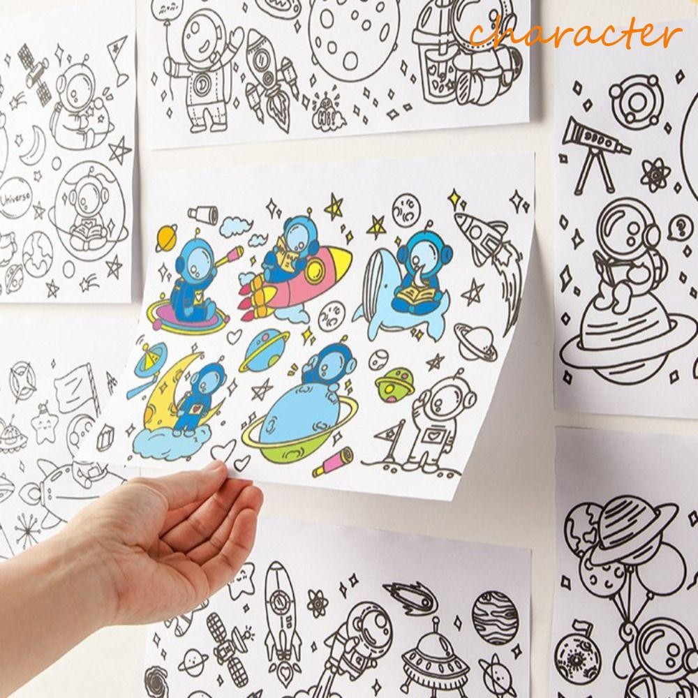 CHARACTER Color Brinquedo De Enchimento , Livro De Atividades Para ...