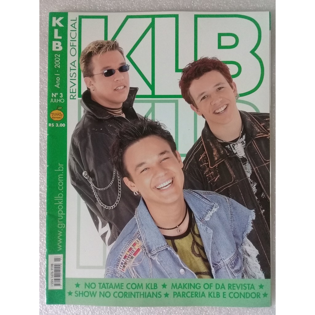 Revista Oficial KLB nº 3 (julho 2002). No tatame com KLB | Shopee Brasil