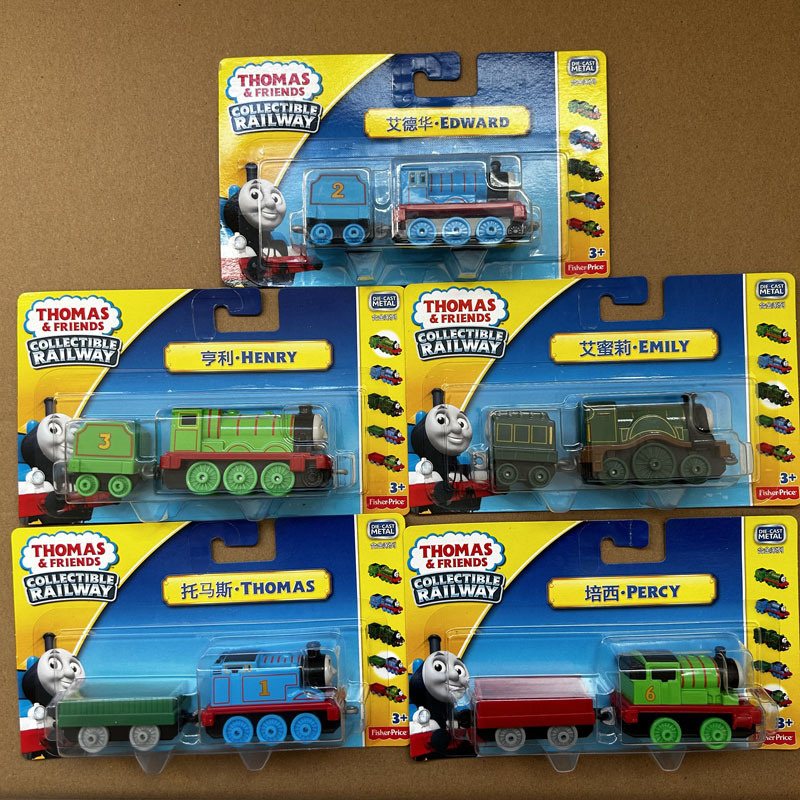 Thomas e amigos treinam brinquedos Percy Edward Emily Gordon Toby ...