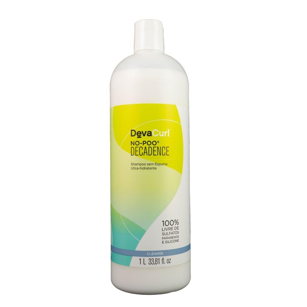 DevaCurl No-Poo Decadence Shampoo Ultra-hidratante 1L | Shopee Brasil