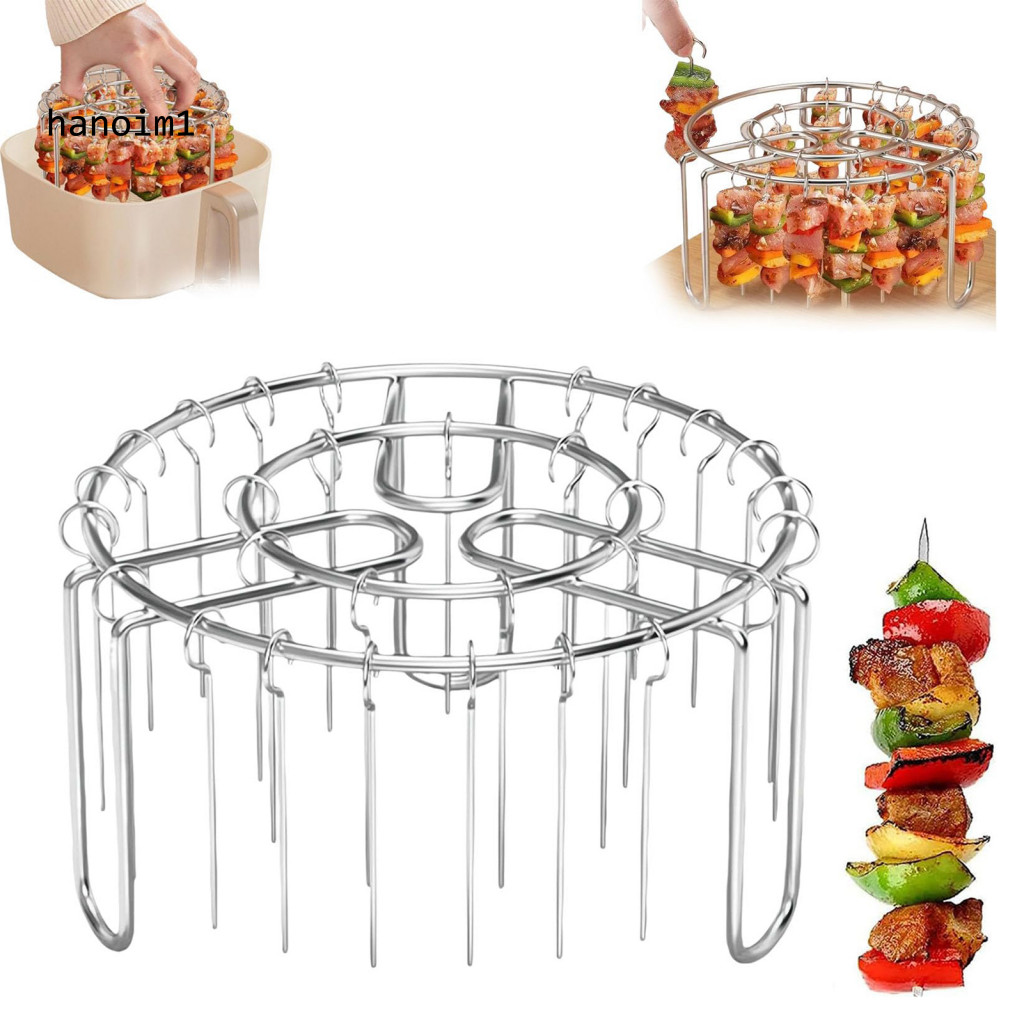 Rack De Fritadeira De Ar De Aquecimento Rápido Espetos De Carne ...