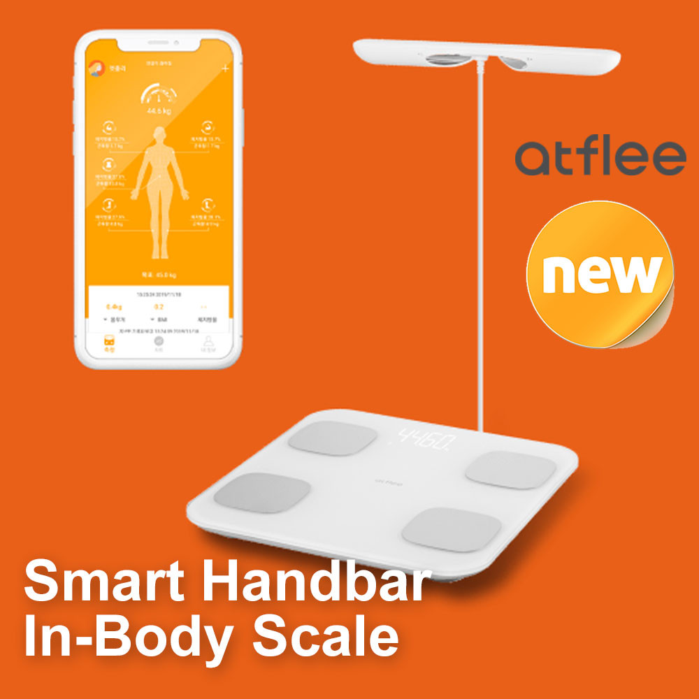 Atflee iGrip2 Smart Hanbar InBody Body Composition Digital Scale Korea ...