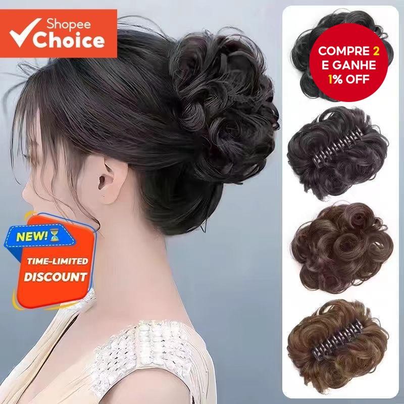 Clipe De Peruca Realista Coreano Para Mulheres-Acessórios De Aparência ...