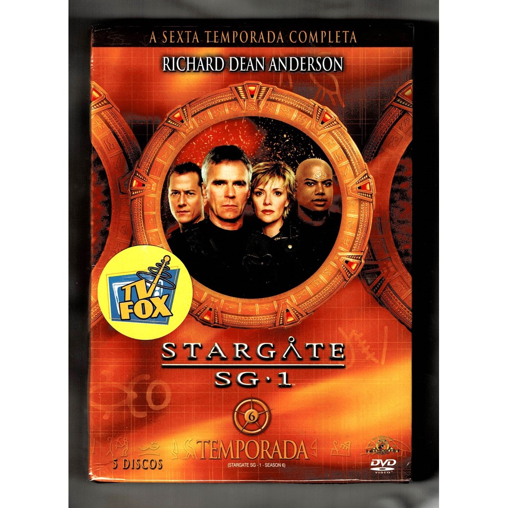 Stargate Box 5 DVDs 6ª Temporada | Shopee Brasil