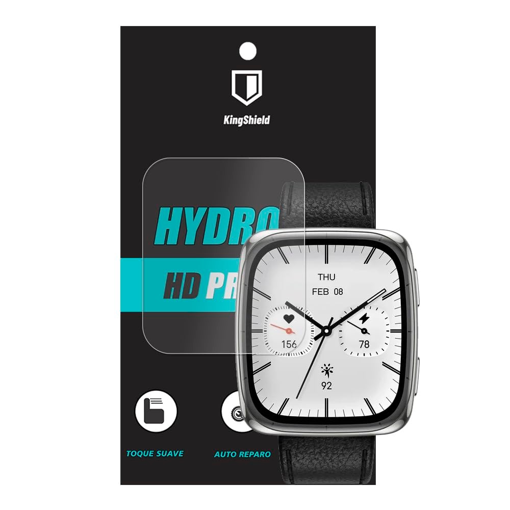 Película Amazfit Active 2 Square Kingshield Gel (3xUn) Fosca | Shopee ...