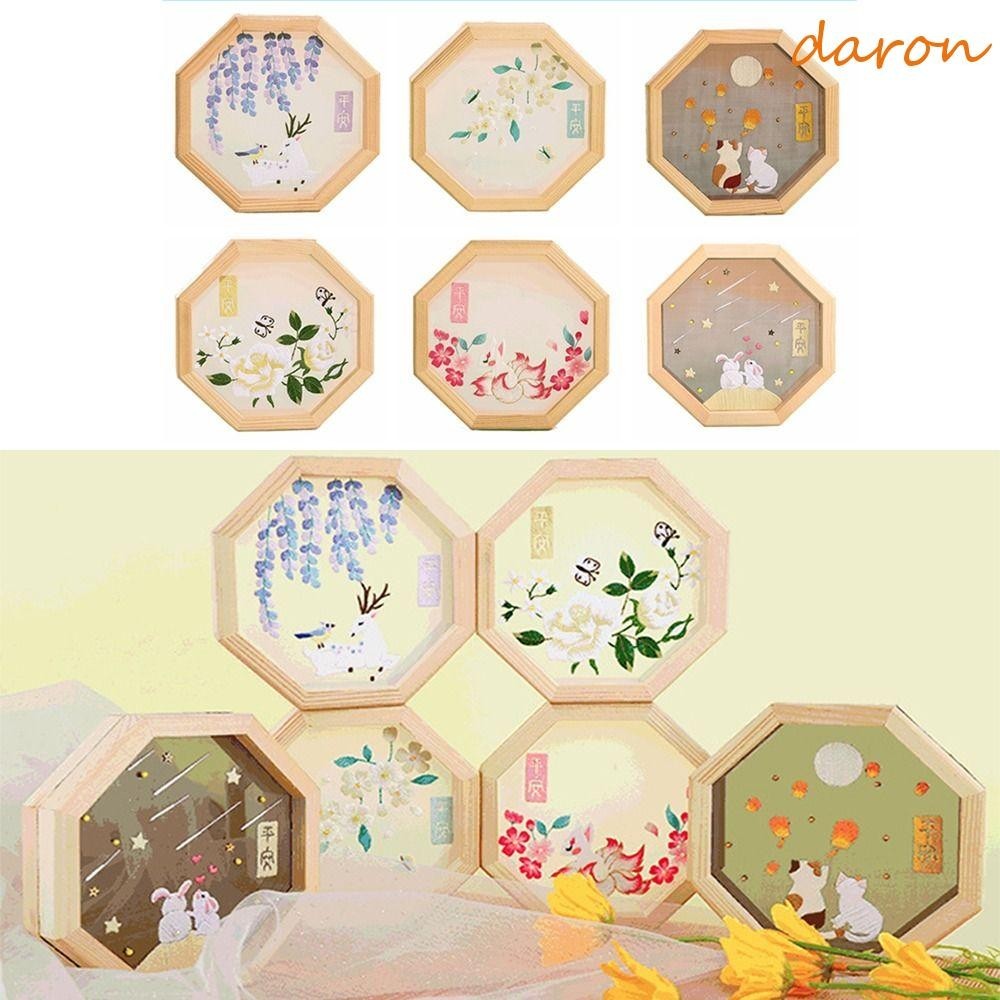 DARON Cross Stitch Sewing Kit , De Bordado Artesanal , Moldura De ...