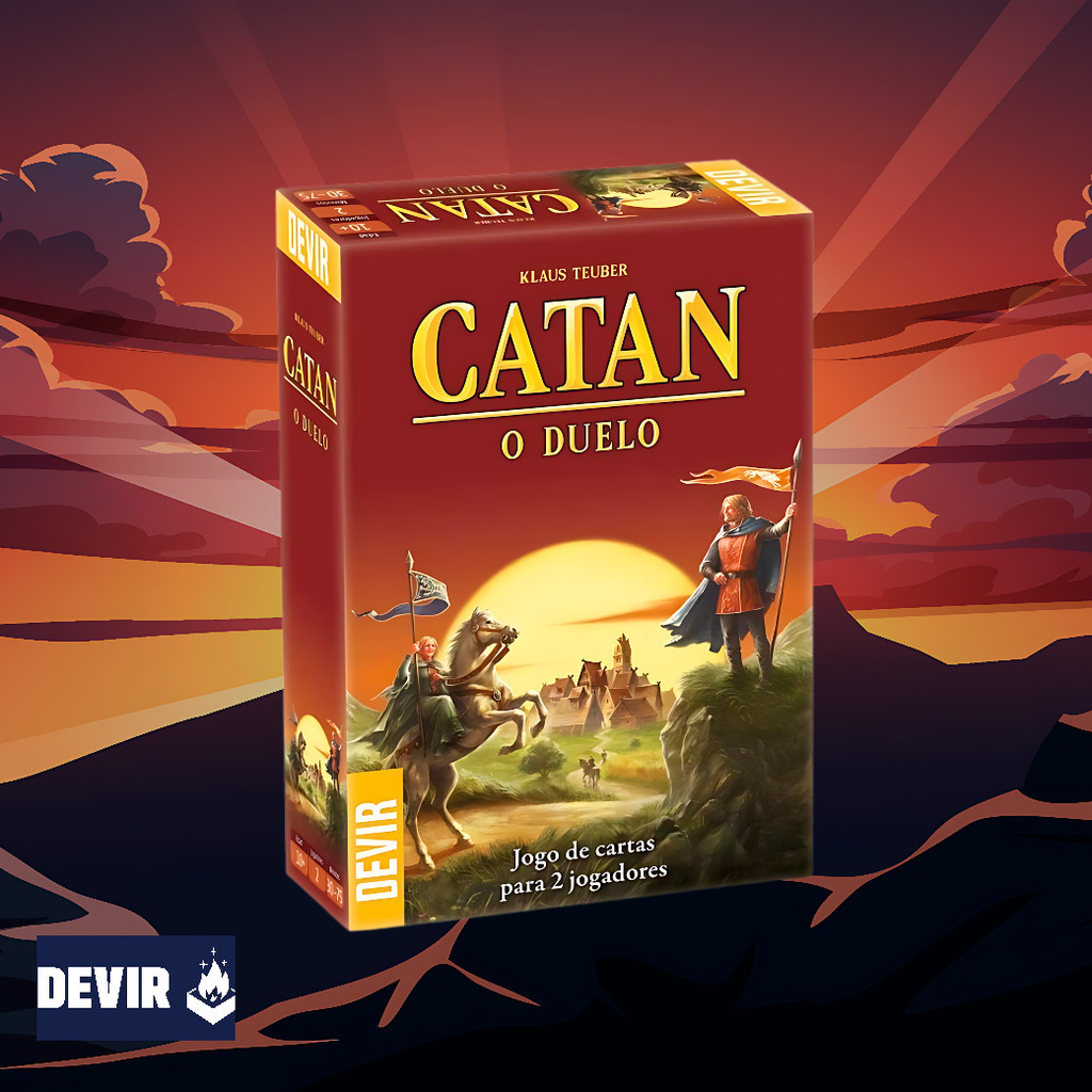 JOGO DE CARTAS CATAN - O DUELO 45089 | Shopee Brasil
