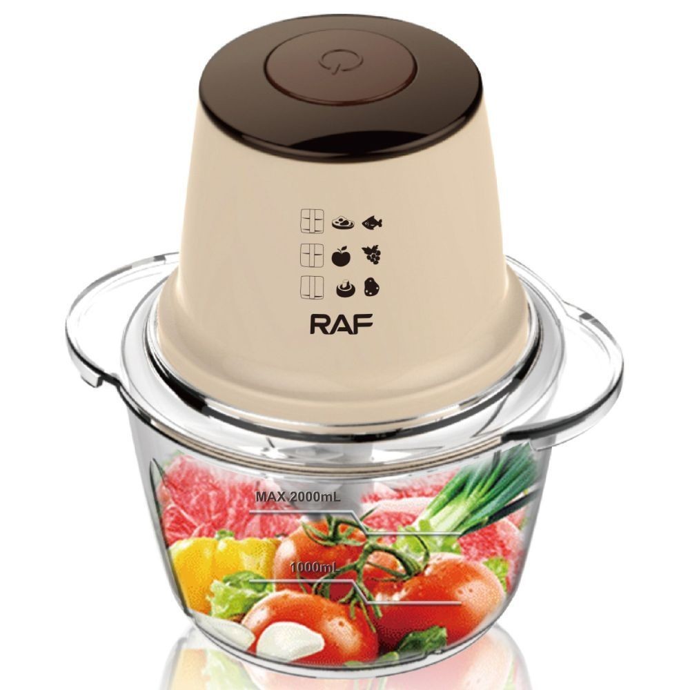 Processador de Alimentos Elétrico 2.0L Raf R.7006 220 Volts | Shopee Brasil