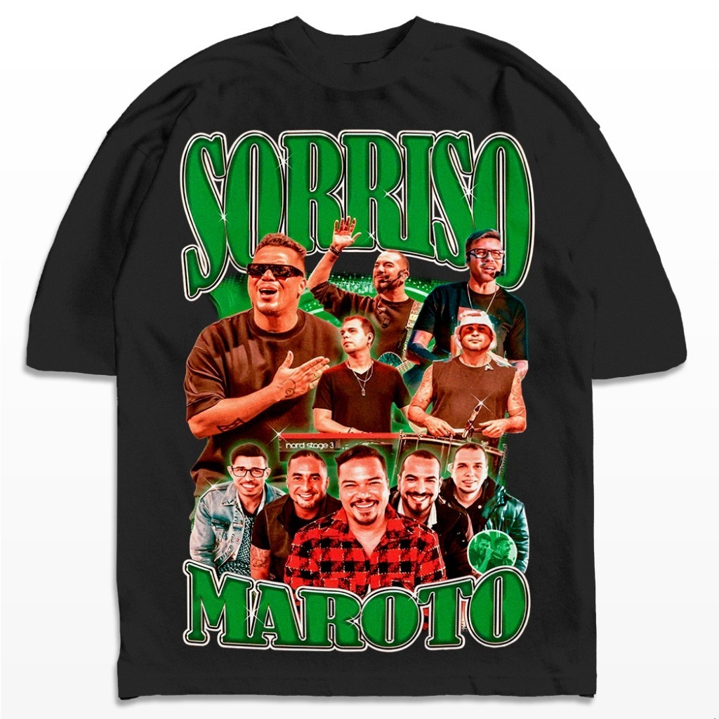 Camiseta sized Sorriso Maroto Pagode Streetwear Camisa Unissex Authentic Aesthetic JS STORE JS ...