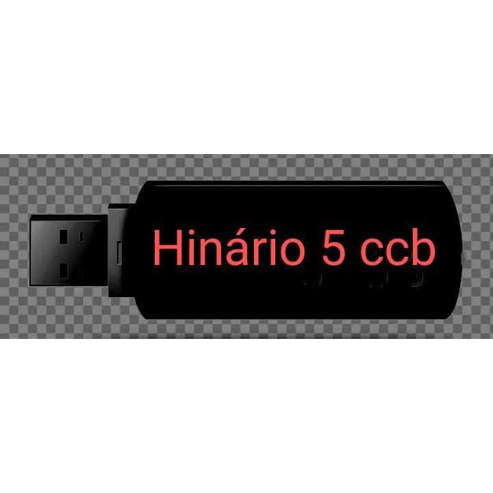 PENDRIVE HINÁRIO 5 CCB CONGREGAÇÃO CRISTÃ | Shopee Brasil