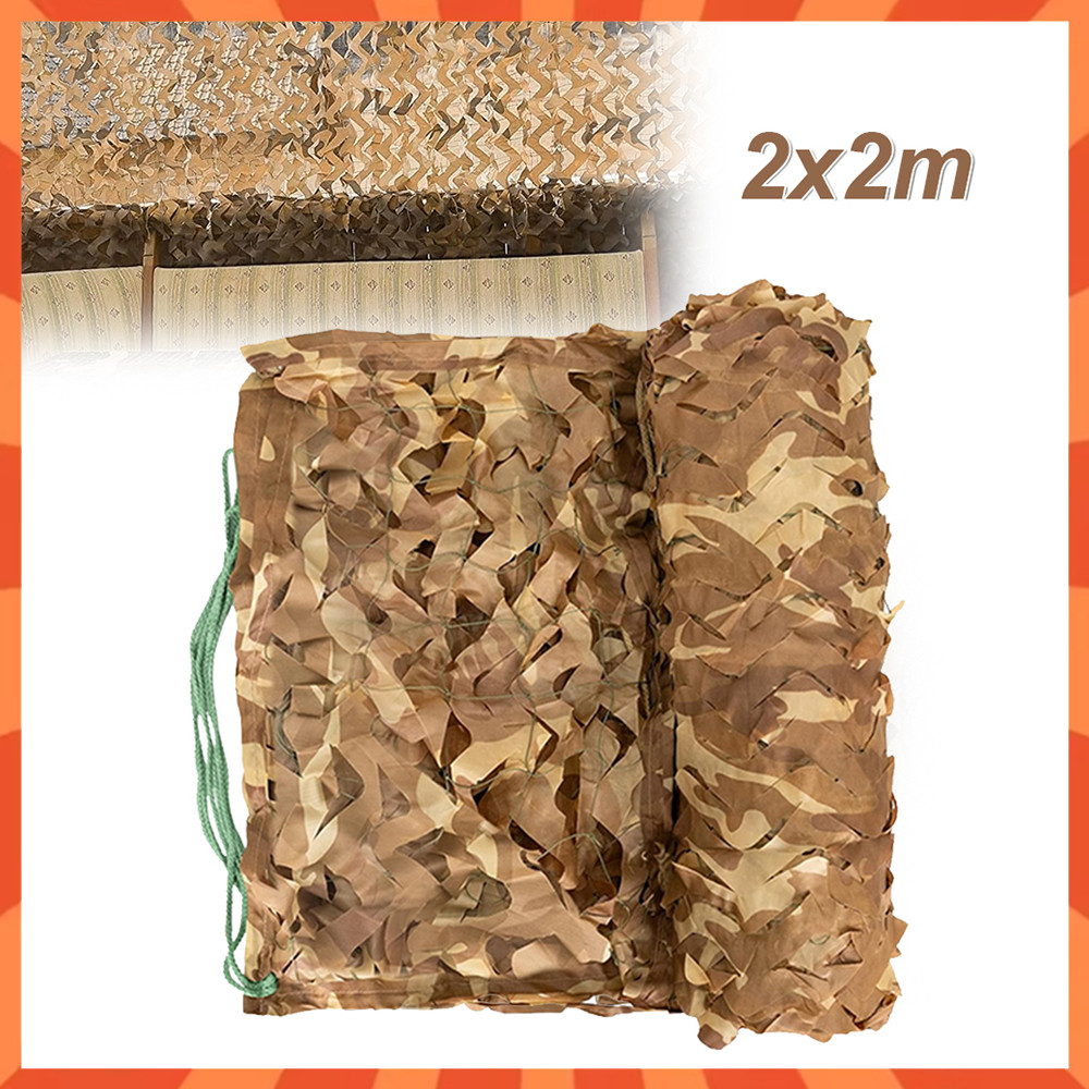 2 x 2 m rede de camuflagem, rede de malha de rolo a granel, militar ...