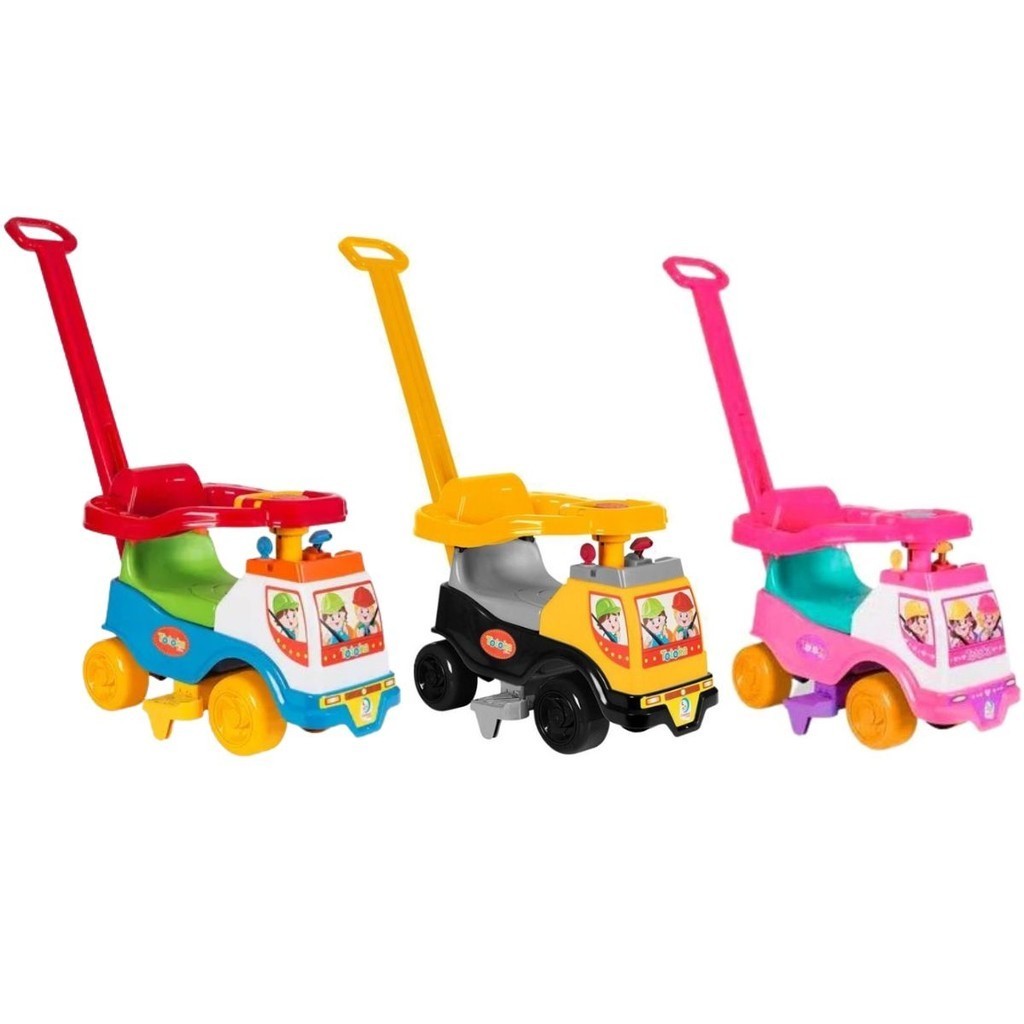 Triciclo Totoka Motoca Infantil Andador Empurrador Apoio Pés | Shopee ...