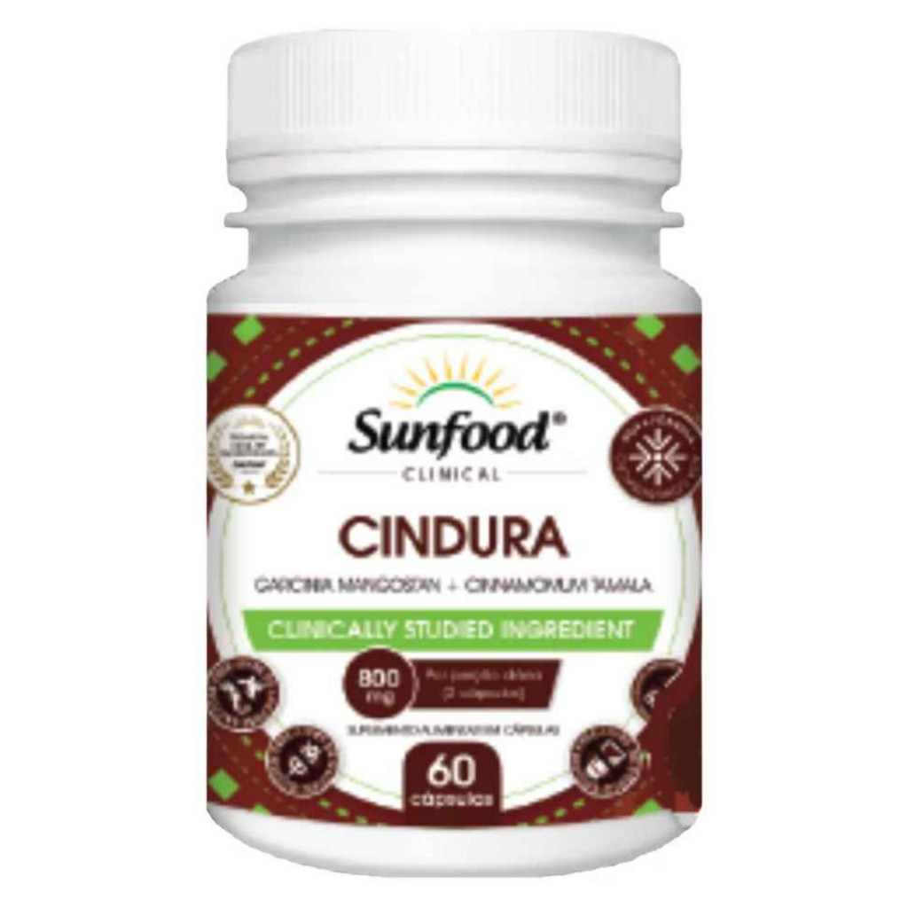 Cindura 60 Cápsulas Suplemento Sunfood | Shopee Brasil