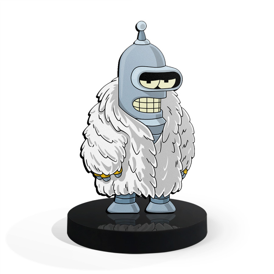 Totem Pequeno Boneco Bender Futurama 7cm + Base | Shopee Brasil