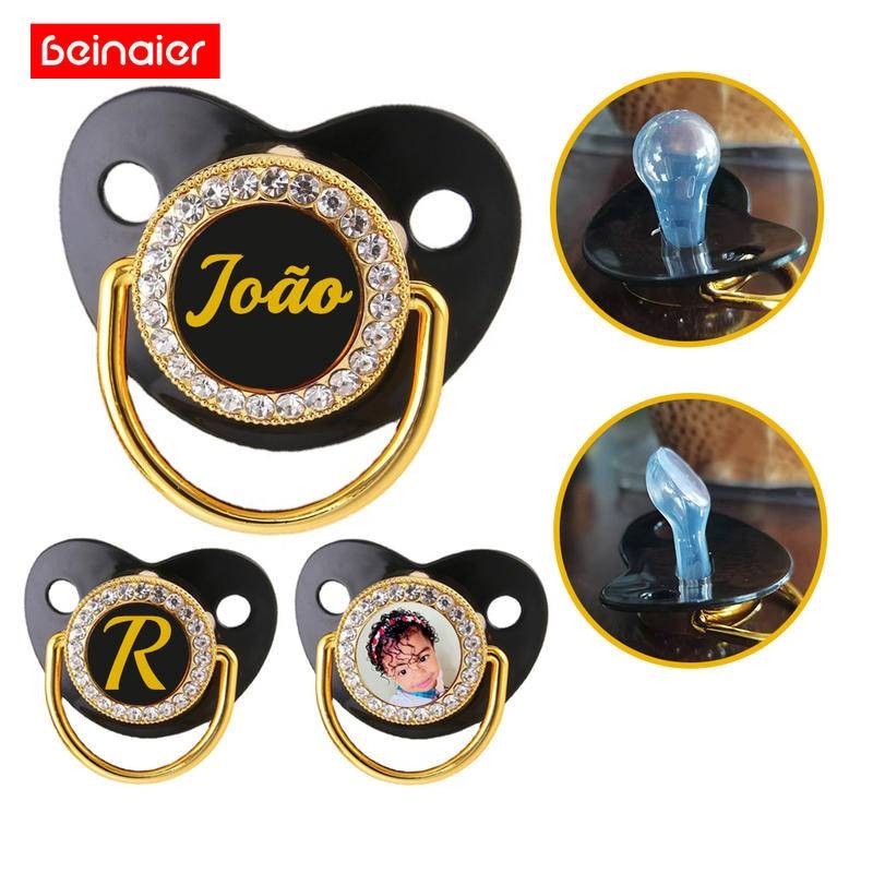 Chupeta bico Pacifier de Silicone para Bebês Presente de Dia das ...