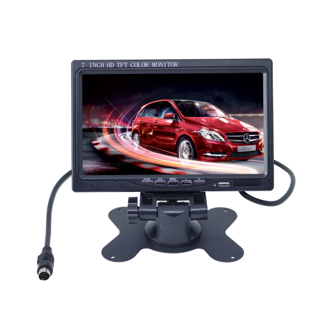 Tela Lcd Automotivo Carro 7 Polegas Hz-7001 Com Hdmi Vga 2025 TOP ...