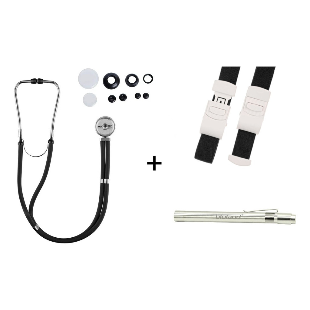 Esteto Rappaport Duplo Multi + Lanterna Médica Clínica Bioland ...