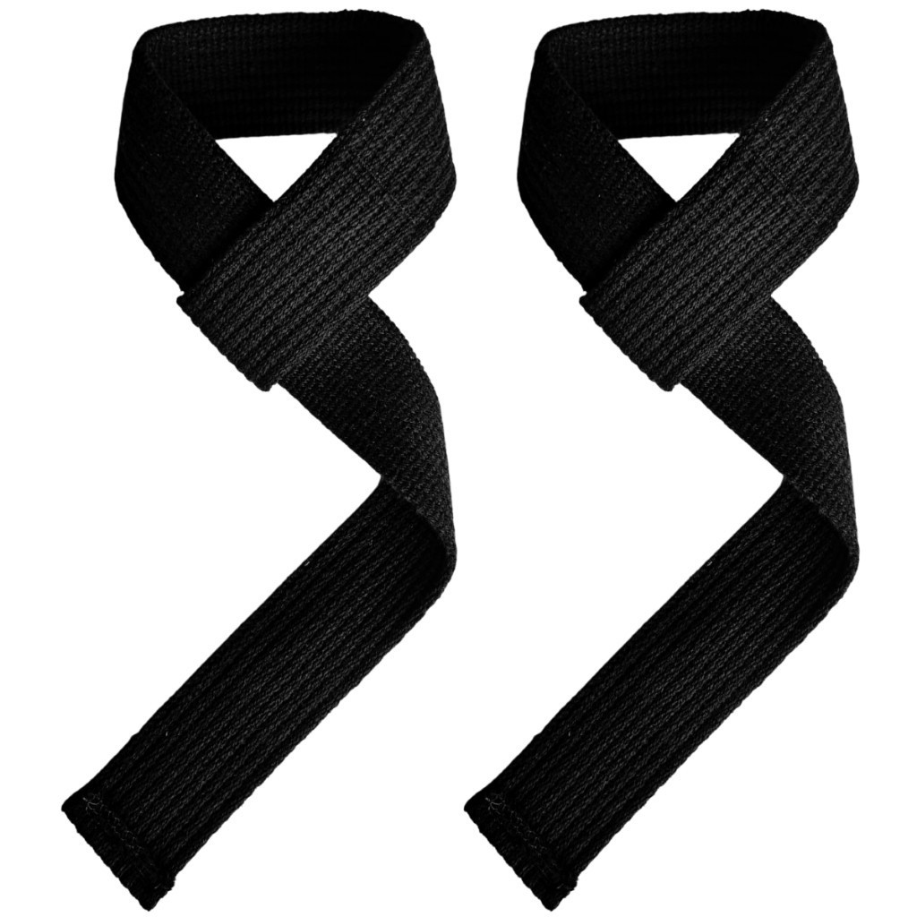 Par Tala Straps Profissional 100% Algodão Crossfit Musculação Alta ...
