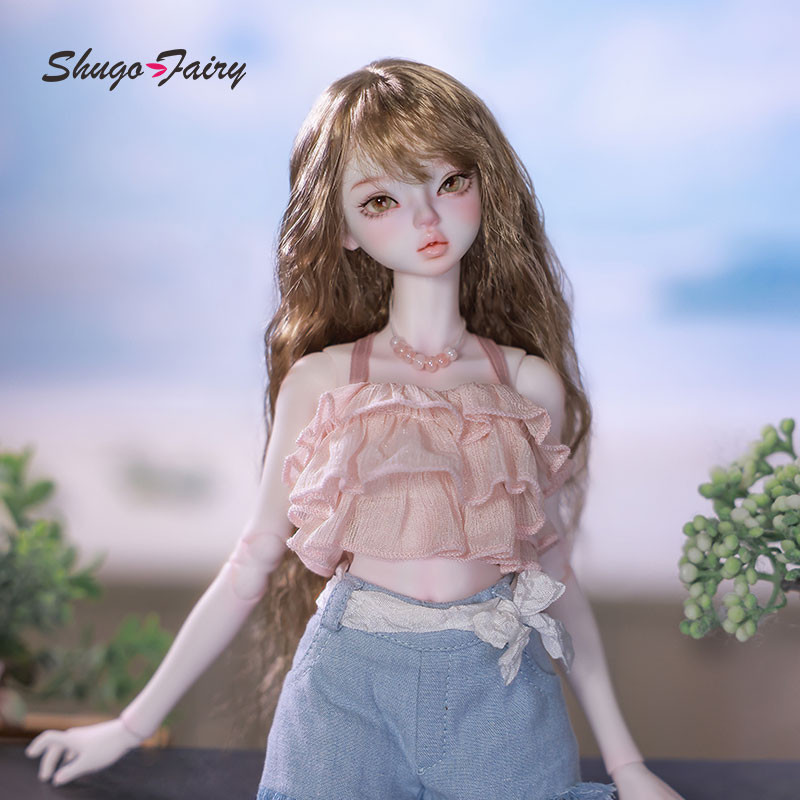 Lena Bjd Boneca 1/4 Bariy Corpo Puro Desejo Estilo Moderno Verão Legal ...
