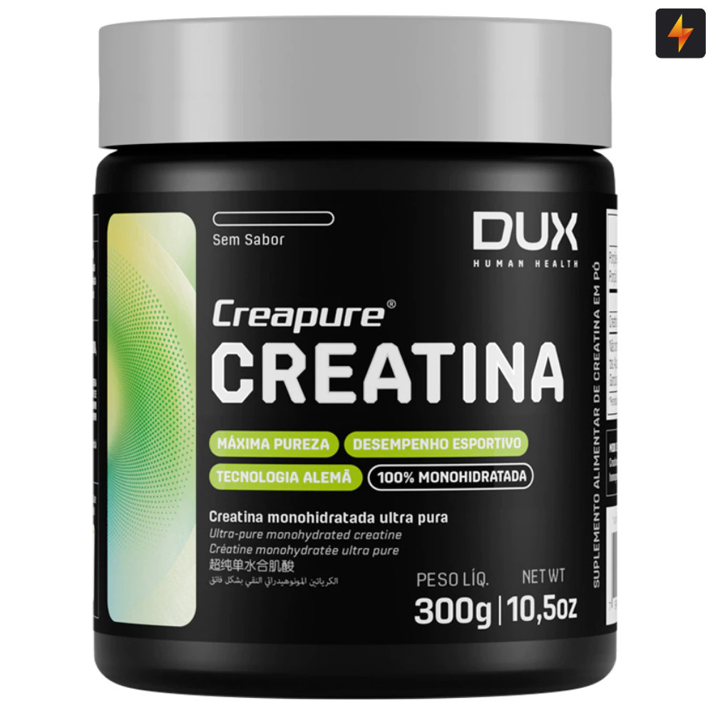 Creatina Creapure 300g Dux Original | Shopee Brasil