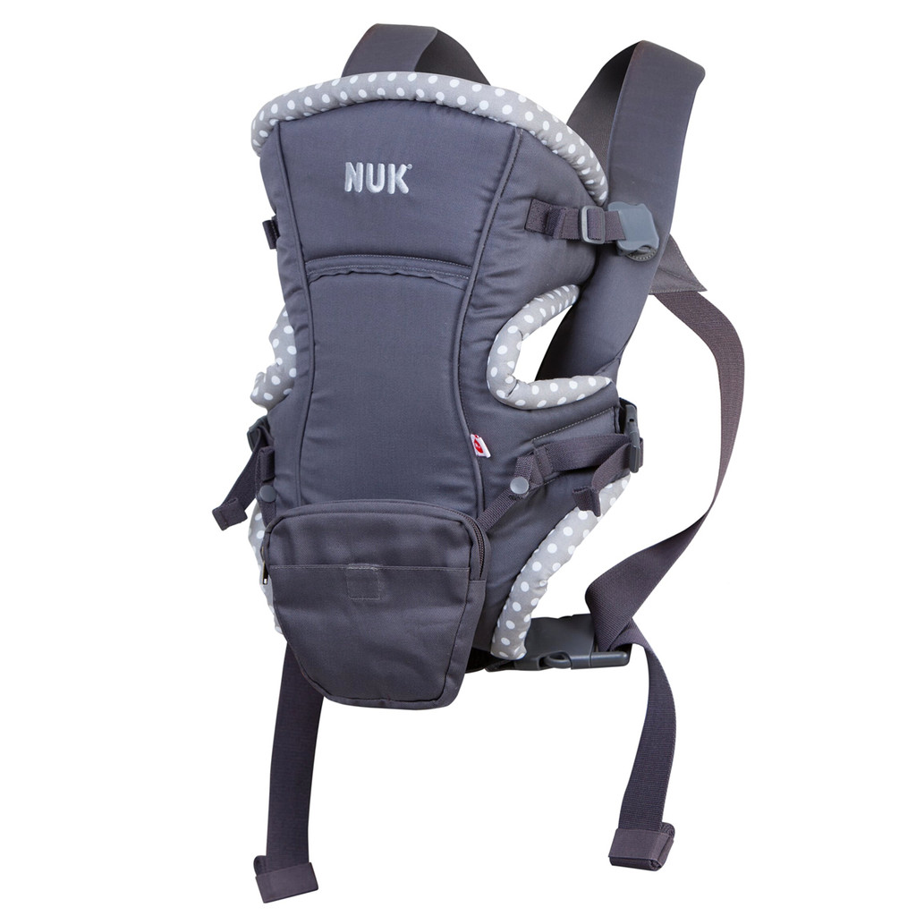Canguru Infantil Baby Carrier Natural Fit 3 Em 1 Cinza - Nuk | Shopee ...